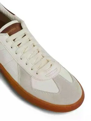 Officine Creative Militia 001 Panelled Leather Sneakers - White