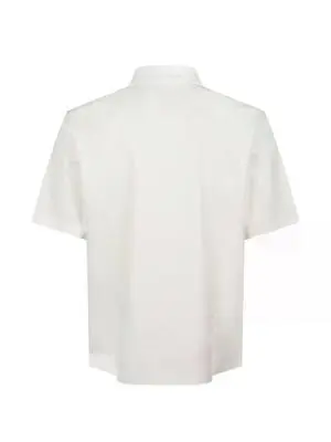 C.P. COMPANY Short-sleeve Cotton Polo Shirt - White
