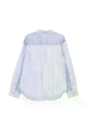 Andersson Bell Striped Panelled Shirt