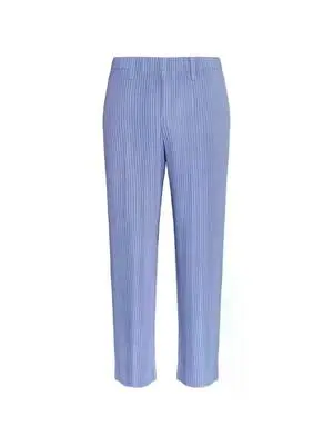 Issey Miyake Pleated Trousers - Blue