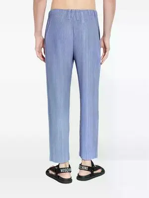 Issey Miyake Pleated Trousers - Blue