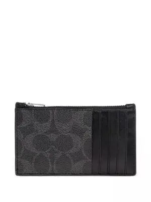 COACH Zip Cardholder - Grey