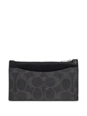 COACH Zip Cardholder - Grey