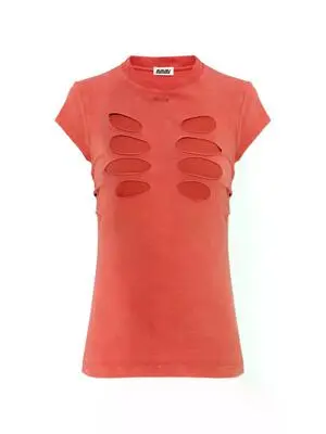 AVAVAV Cut-out T-shirt - Orange