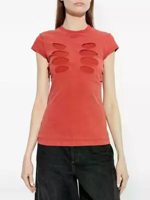 AVAVAV Cut-out T-shirt - Orange