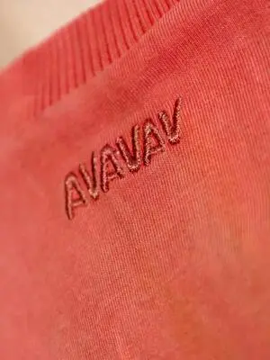 AVAVAV Cut-out T-shirt - Orange