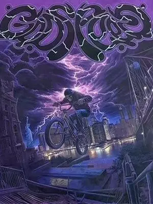GODSPEED Bmx Long-sleeve T-shirt - Purple