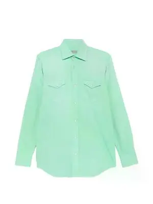 SARTORIO NAPOLI Texas Chest-pocket Shirt - Green