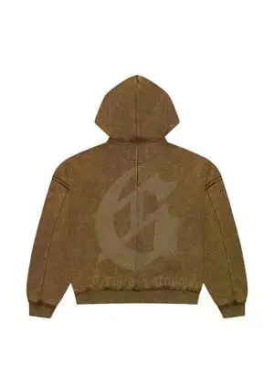 GODSPEED Studded Logo Hoodie - Brown
