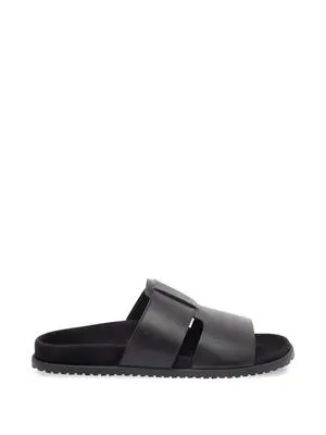 Dolce & Gabbana Leather-strap Sandals - Black
