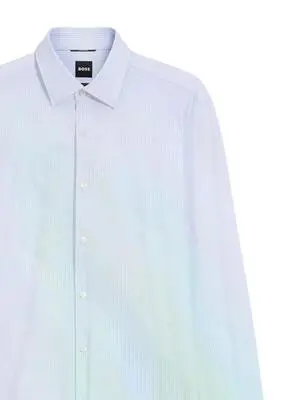 BOSS Button-fastening Shirt - Blue