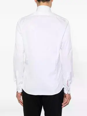 Tagliatore Double-collar Shirt - White