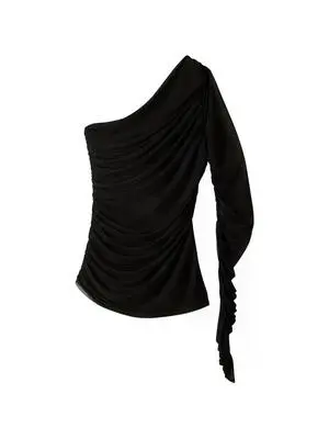 Patrizia Pepe One-shoulder Stretch Top