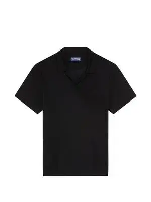 Vilebrequin Logo-embroidered Polo Shirt - Black