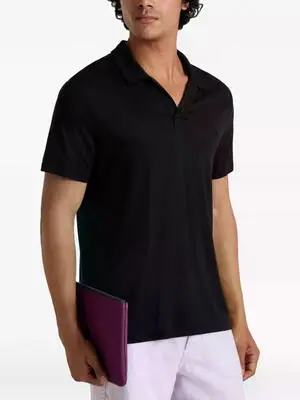 Vilebrequin Logo-embroidered Polo Shirt - Black