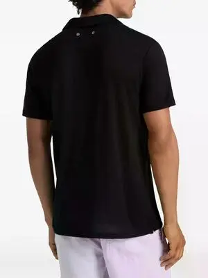 Vilebrequin Logo-embroidered Polo Shirt - Black