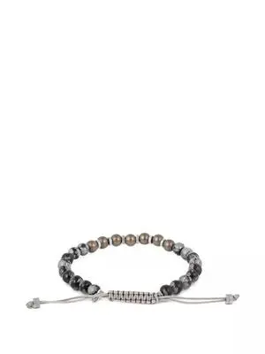 Tateossian Beaded Bracelet - Silver