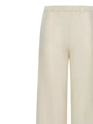Max Mara Elasticated Palazzo Pants - Neutrals