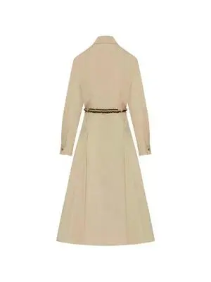 Max Mara Belted Dress - Neutrals