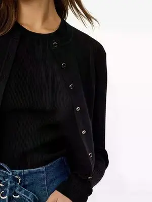 TOCCIN Zoe Slim-fit Buttoned Cardigan - Blue