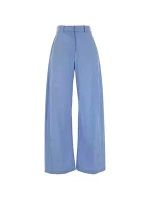 Giuseppe Di Morabito Poplin Wide-leg Trousers