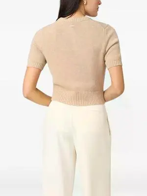 TOCCIN Elsie Short-sleeve Pullover Sweater
