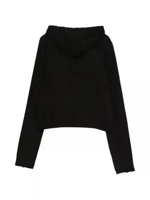 ENTIRE STUDIOS Zip-up Hoodie - Black