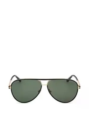 TOM FORD Pilot Metal Sunglasses - Gold
