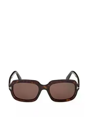 TOM FORD Square-frame Sunglasses - Brown