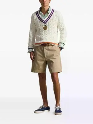 Polo Ralph Lauren Burroughs Cotton Shorts - Neutrals