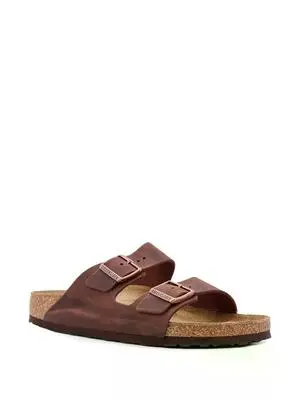 BIRKENSTOCK Arizona Leather Sandals - Brown