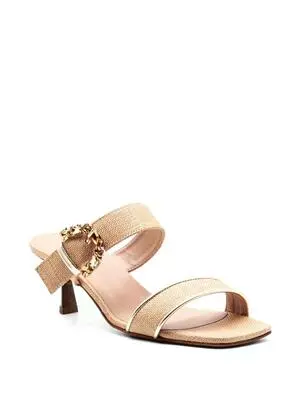 FESTA MILANO Buckle Strap Sandals