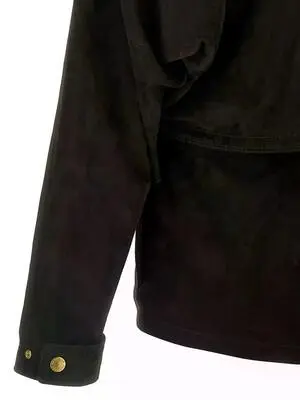 DARKPARK Suede Contour Jacket - Brown