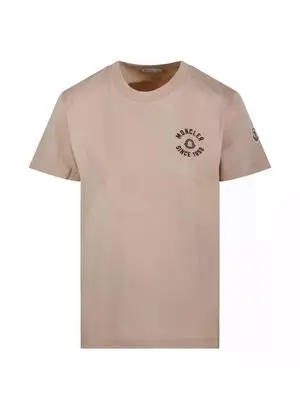 Moncler Logo-detail T-shirt - Neutrals