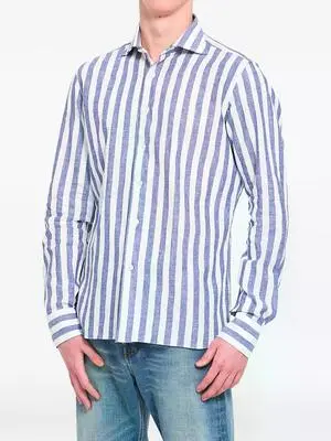 BORRIELLO NAPOLI Striped Button Shirt