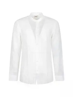 Altea Mandarin-collar Shirt - White