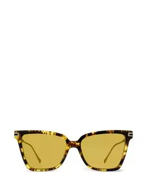 FERRAGAMO Butterfly-frame Sunglasses - Brown