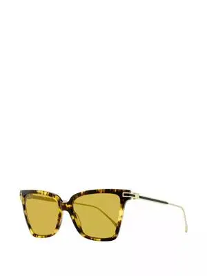 FERRAGAMO Butterfly-frame Sunglasses - Brown