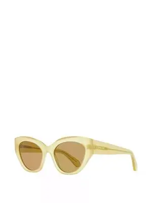 FERRAGAMO Cat-eye Sunglasses - Yellow