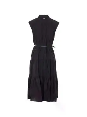 Michael Kors Shirt-collar Midi Dress