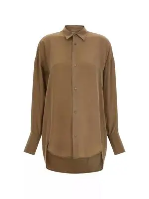DARKPARK Georgia Detachable-scarf Shirt