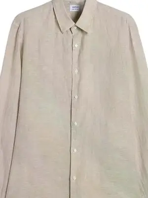 Aspesi Comma Button Shirt - Neutrals