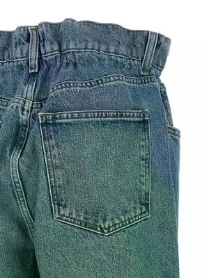 AGOLDE Lyonne Frayed-hem Jeans - Blue