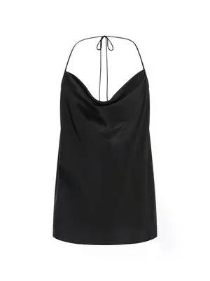 Valentino Garavani Tie-up Silk Top