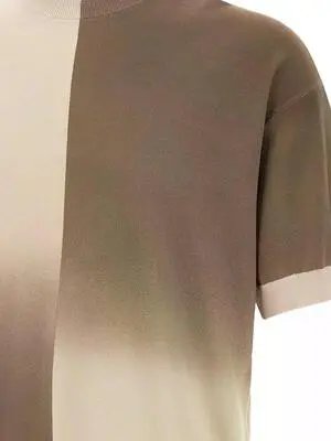 Emporio Armani Textured Knit Cotton Sweater