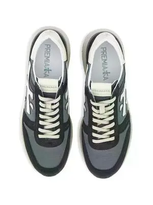 Premiata Mick 8085 Logo Sneakers - Black