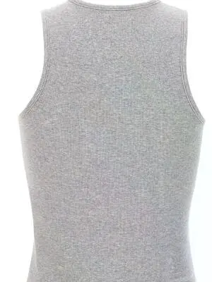VIVIENNE WESTWOOD Embroidered-logo Ribbed Top