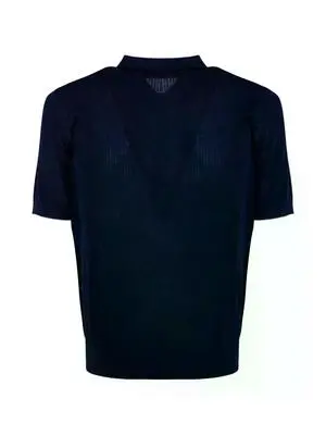 KANGRA Zip Knitted Polo Shirt