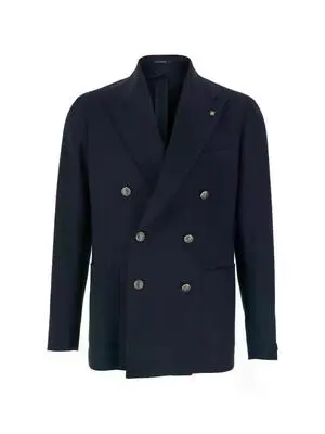 Tagliatore Double-breasted Blazer - Blue