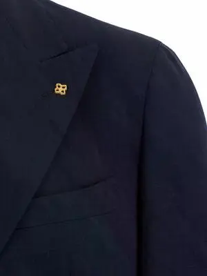 Tagliatore Double-breasted Blazer - Blue